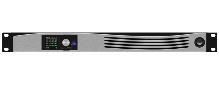 CloudPower CP716D 16 channel immersive amplifier with Dante
