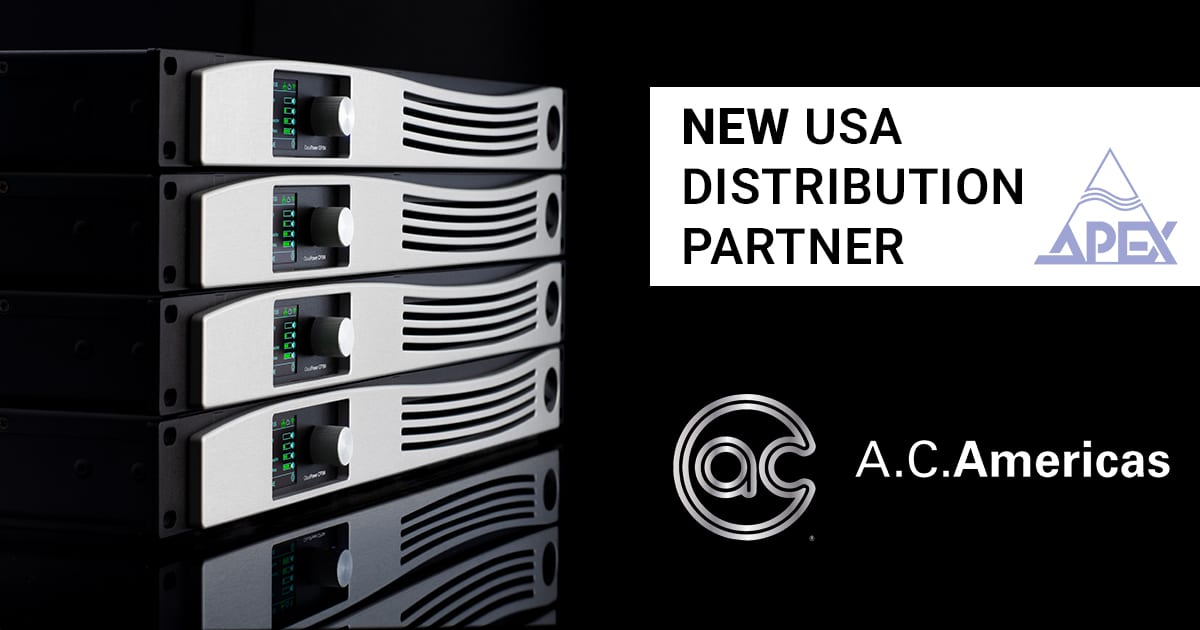 APEX and AC Americas Announce Distribution Partnership for U.S. Market • APEX Audio